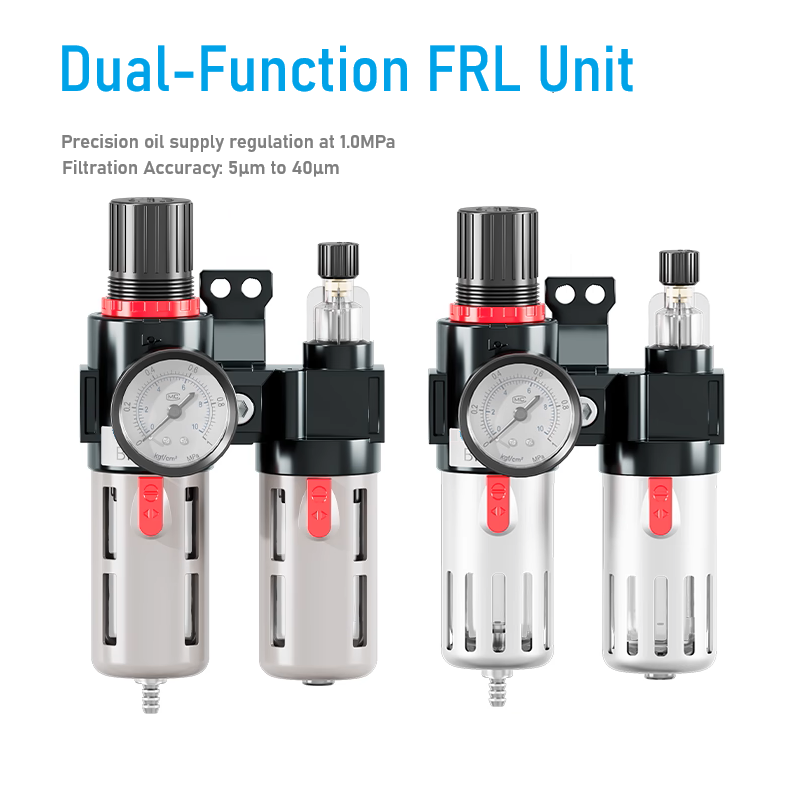 BFC2000 2-Stage FRL System-Ideal for CNC Machines & Sandblasters with ...