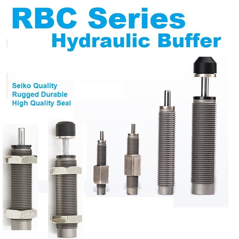 Pneumatic Hydraulic Oil Buffer PBC/RB0805/1006/1411/2015 Shock Absorbe ...
