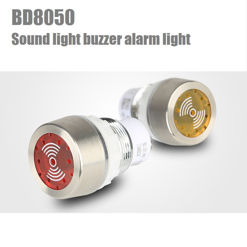 BD8050 Stainless steel explosion-proof buzzer sound and light alarm la ...