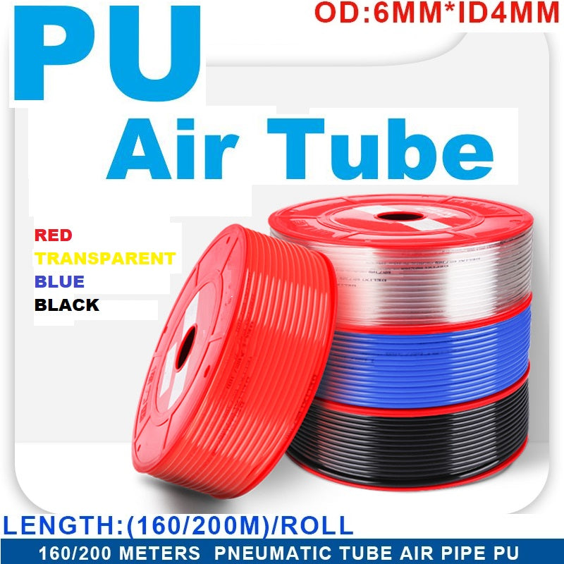 PU Tube Trachea 8mm Hose Air Compressor Air Pump Air Tube 6/10High Pre ...